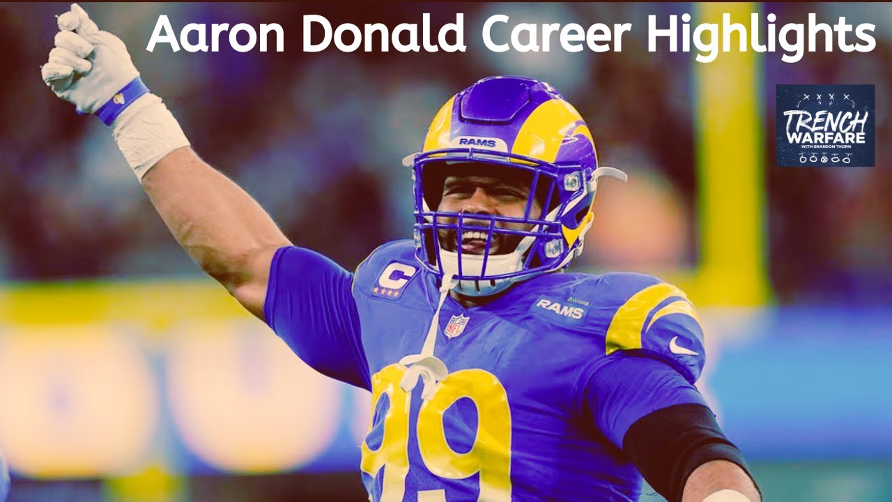 Aaron Donald career highlights - YouTube