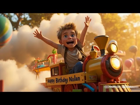 Nolan's Birthday Train - YouTube