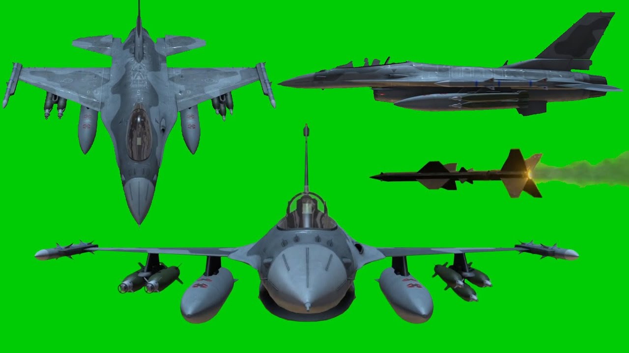 Rafale fighter Jets/{green screen video} /{{Fighter jet flying green ...
