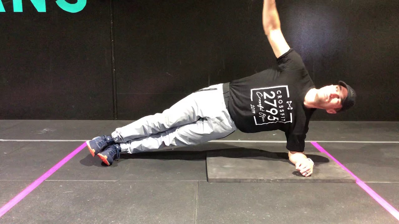 Core Side Plank Rotations - YouTube