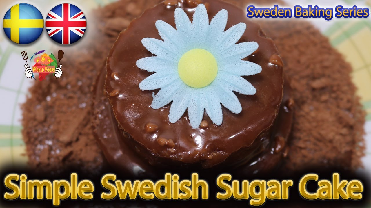 Swedish Sugar Cake | Sweden Baking Series | @hibbafoods - YouTube