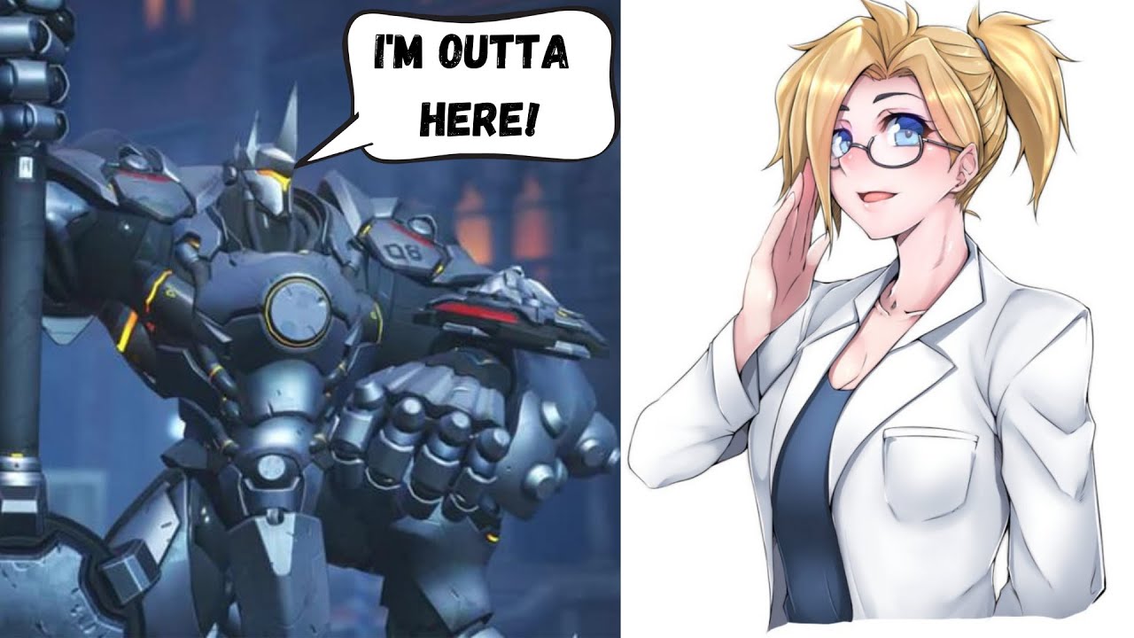 Reinhart Sealed the Deal | Overwatch Mercy Gameplay - YouTube