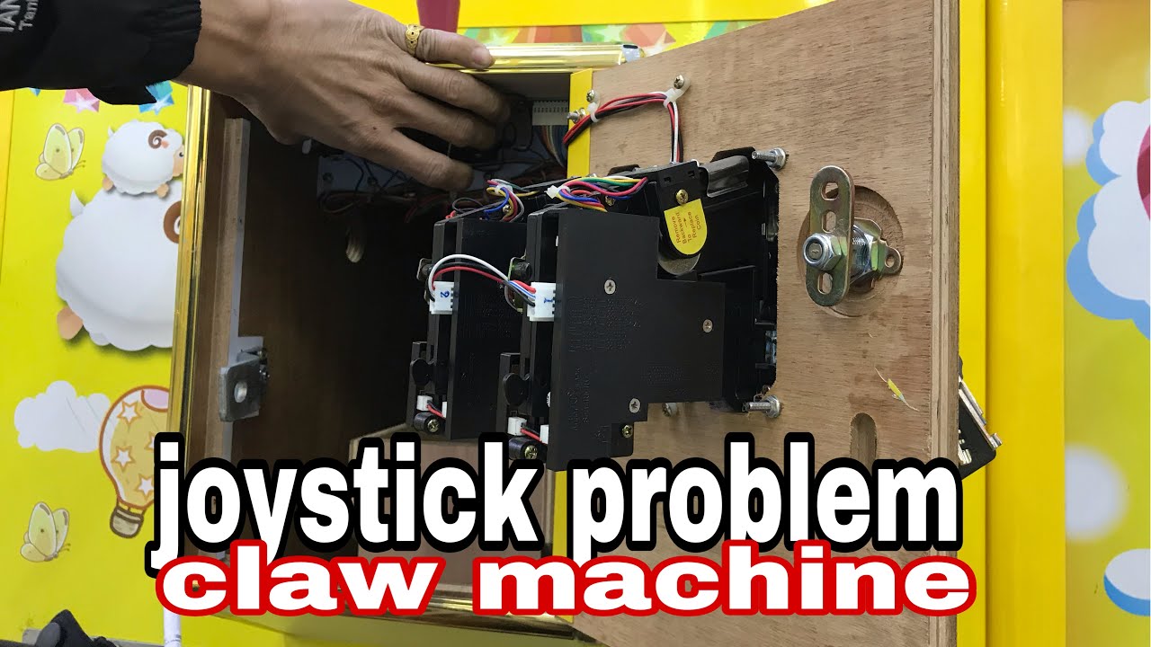claw machine repair : (claw not moving forward) - YouTube