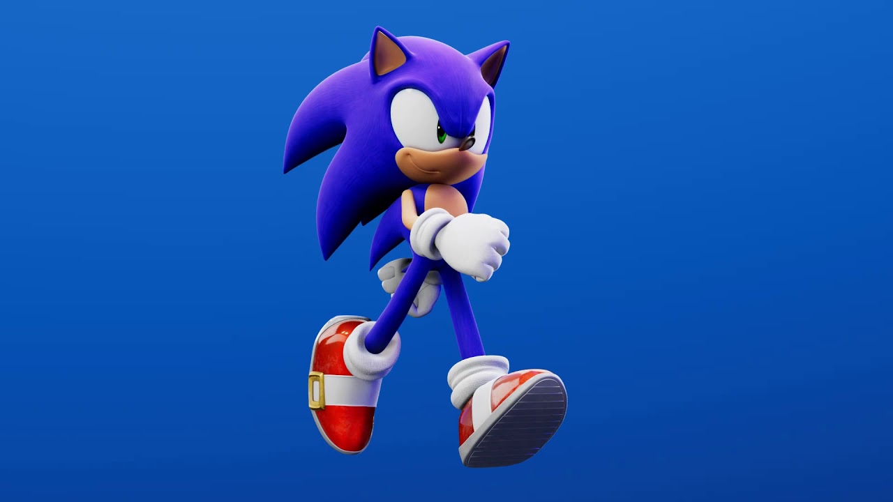 Sonic Walk Cycle 3 - YouTube