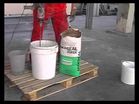 MAXSEAL SUPER APPLIED BY MAXBRUSH - YouTube