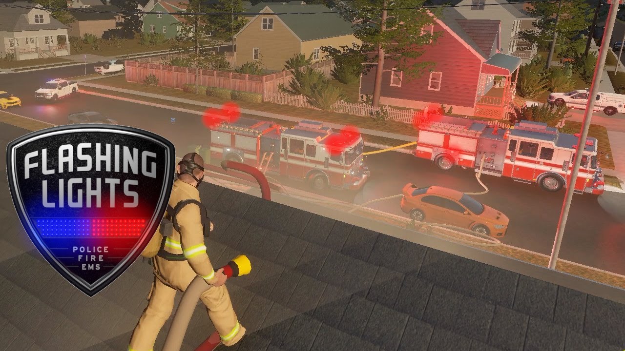 FLASHING LIGHTS MP #2 | FIREFIGHTER IN ACTION | tixleplay - YouTube