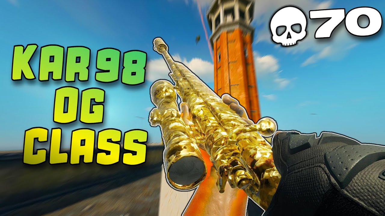Bringing Back The ICONIC Kar98 + MAC10 OG LOADOUT in BO6 Warzone 🔥 ...