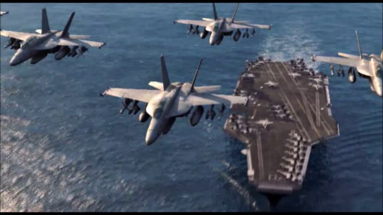 Real War: Air, Land, Sea - USA campaign intro (PL) - YouTube