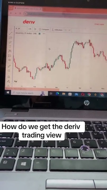 How to get the deriv trading view - YouTube