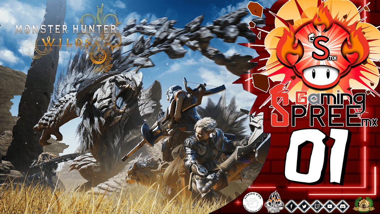 Spree & Taiga Tora || Monster Hunter Wilds (PARTE 1) - YouTube