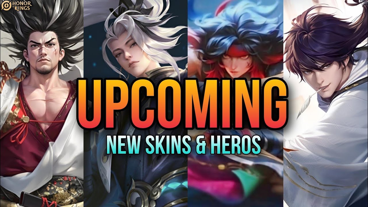 HOK: UPCOMING AMAZING NEW SKINS & HEROS - Honor of Kings - YouTube