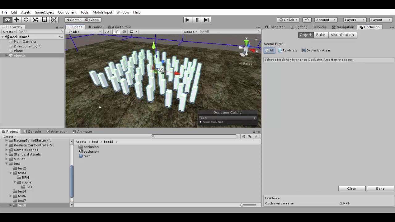 Unity Occlusion Culling - Base Tutorial ! - YouTube