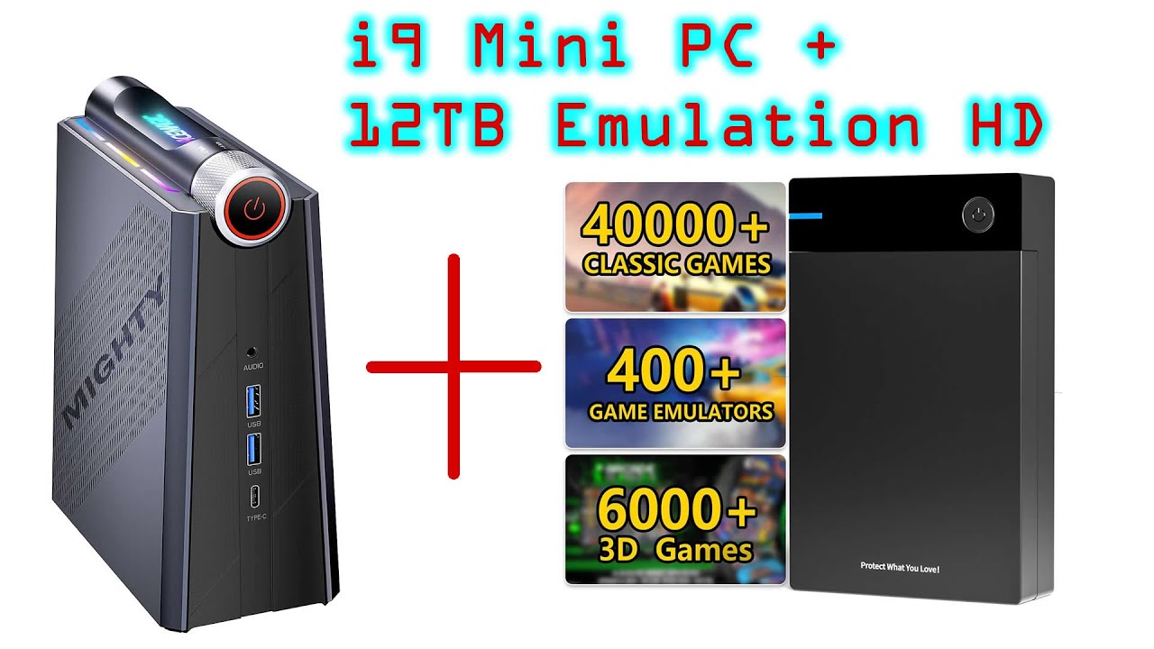 Acemagic RGB Mini Gaming PC - Adding 12TB of Games! - YouTube