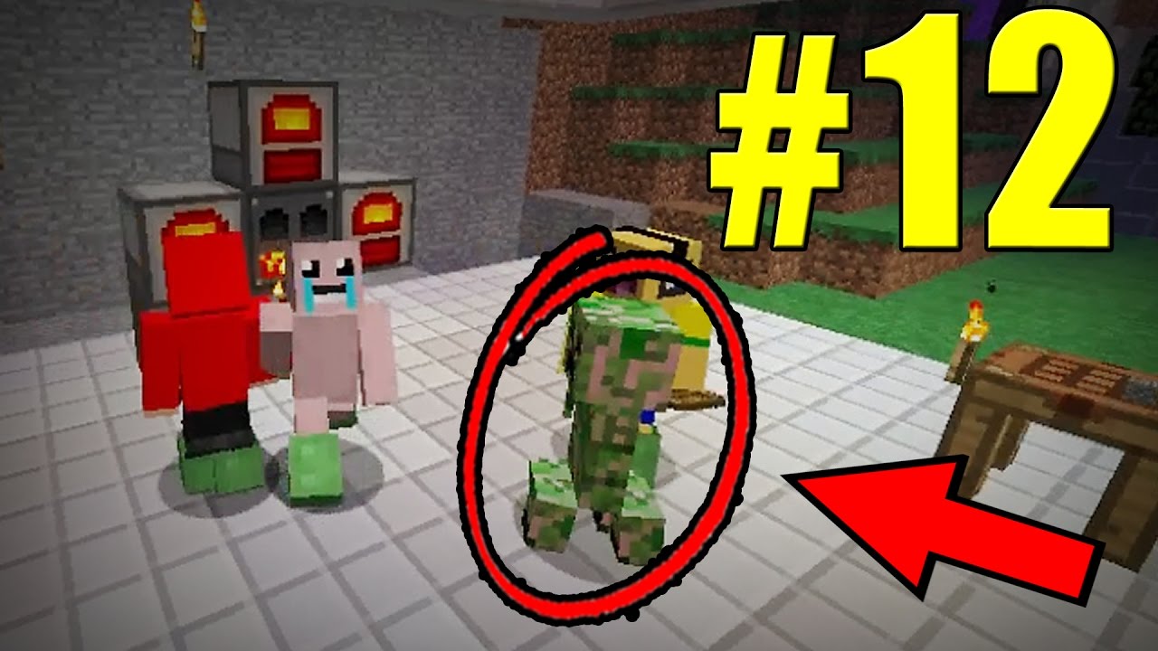 Minecraft Equipe Survival 2.0 #12 - UM CREEPER NO LABORATÓRIO, NÃÃÃÃO ...
