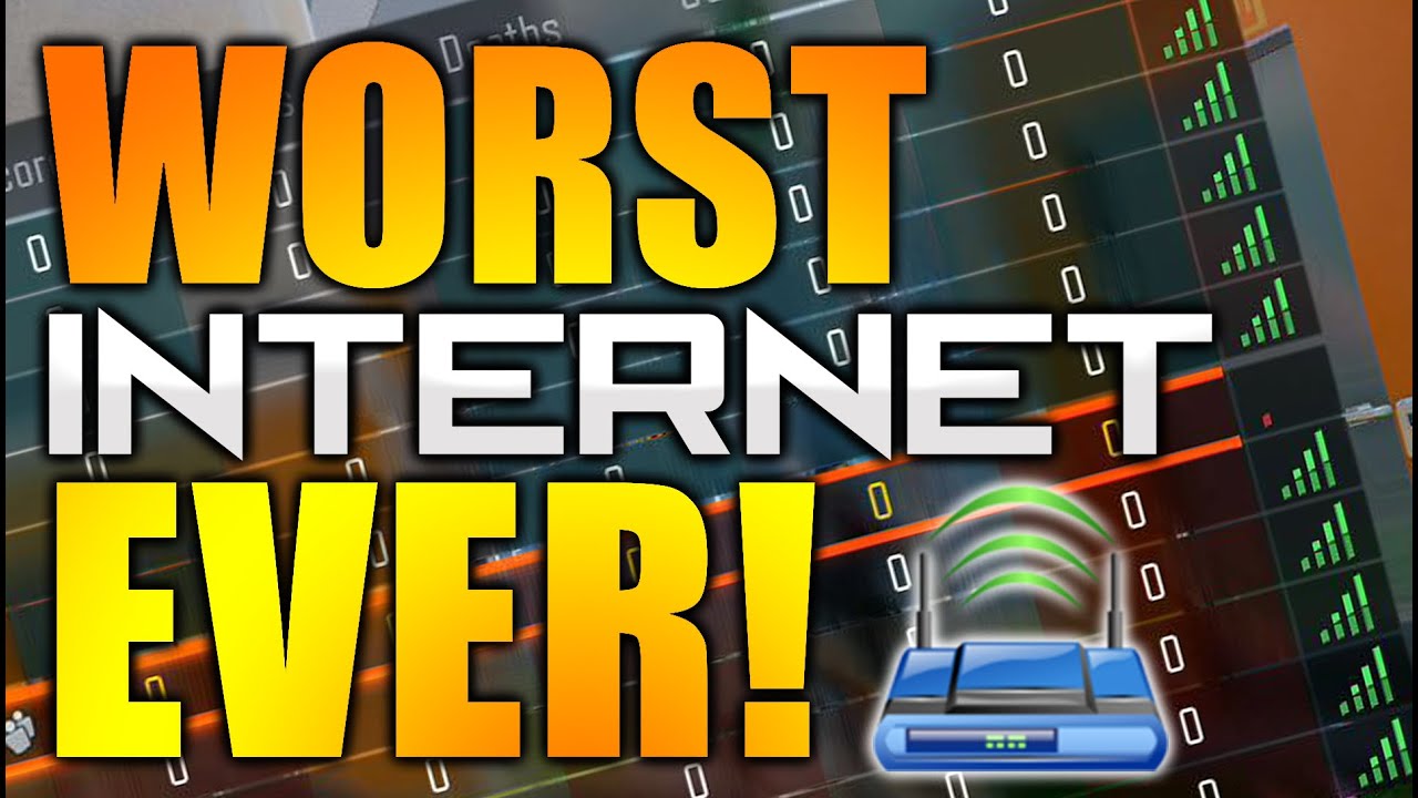 THE WORST INTERNET SPEED EVER (MY BAD INTERNET) - YouTube