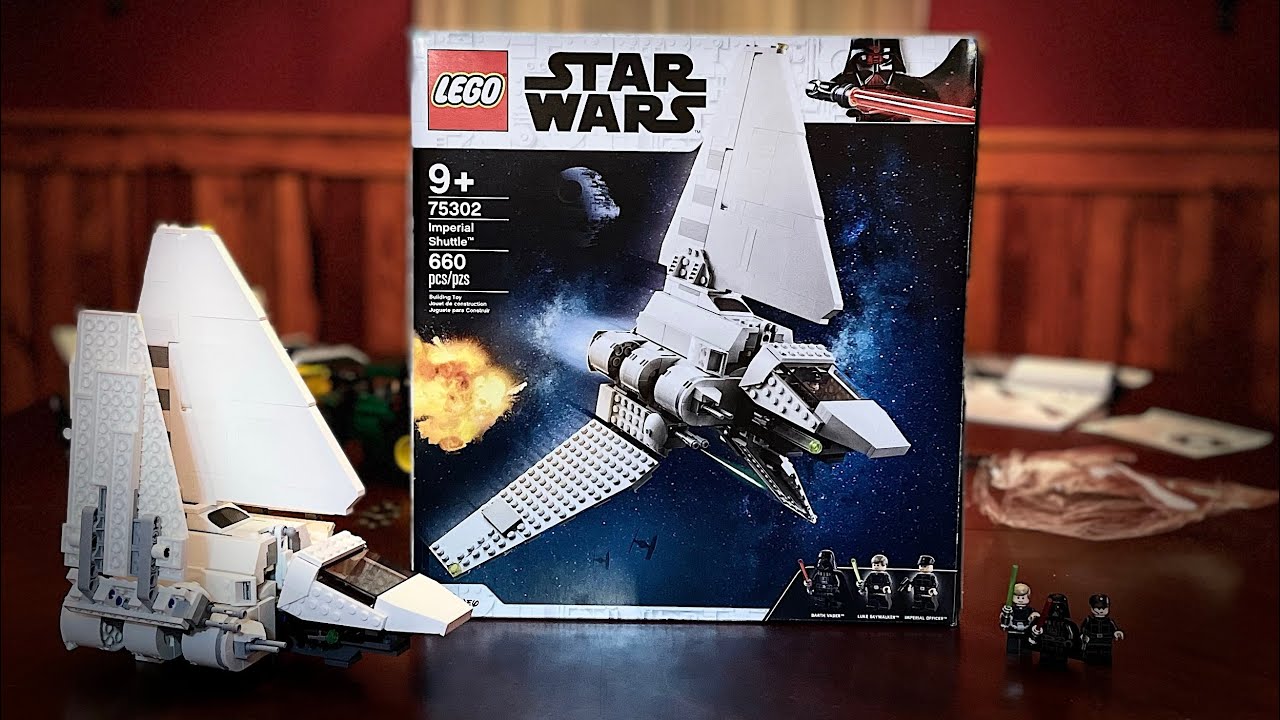 Imperial shuttle review. Set 75302 #starwars #legostarwars #lego - YouTube