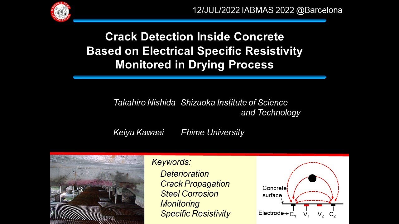 Crack detection inside concrete based on specific resistivity ...