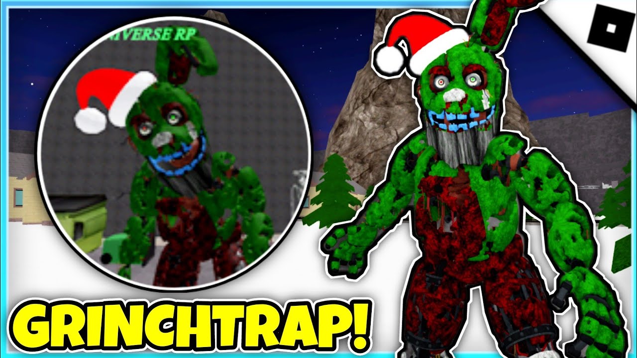 FNAF UNIVERSE RP - How to get GRINCHTRAP BADGE (ROBLOX) - YouTube