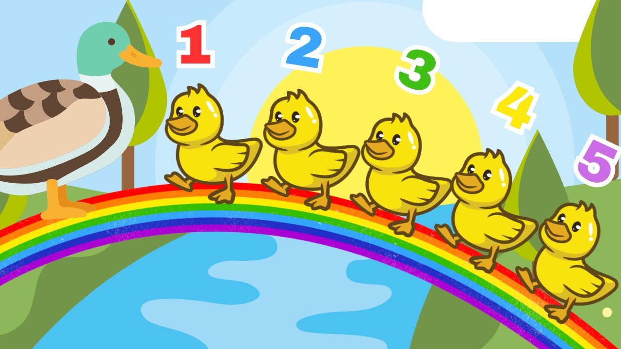 Five Little Ducks | Kids Songs | Super Simple Songs - YouTube