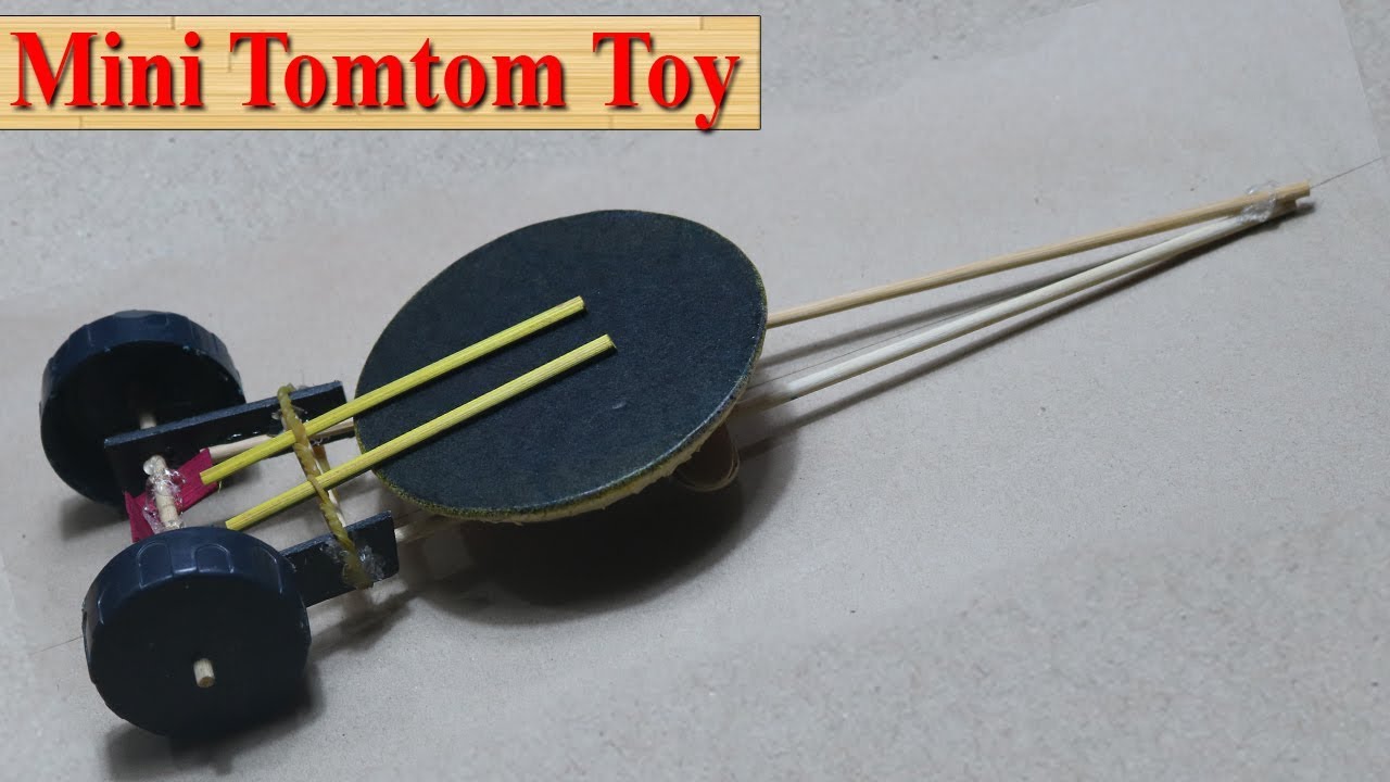 DIY Tomtom Toy Car | Amazing DIY Ideas of Kids Car | Tiny Vision - YouTube