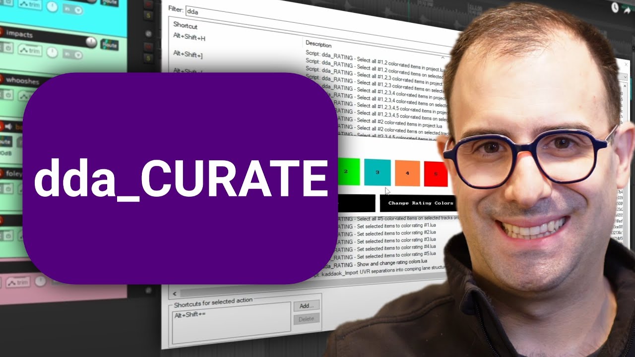 dda_CURATE - Overview Of All Included Scripts - YouTube