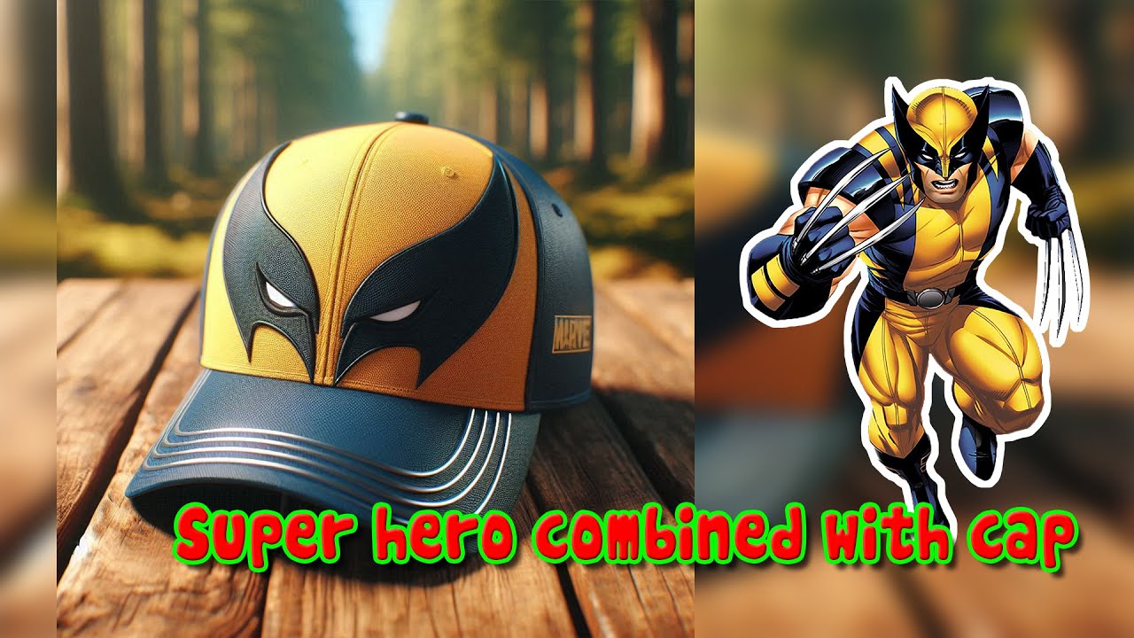[NMK - Hero] - Super hero combined with cap #marvel #superhero #DC # ...