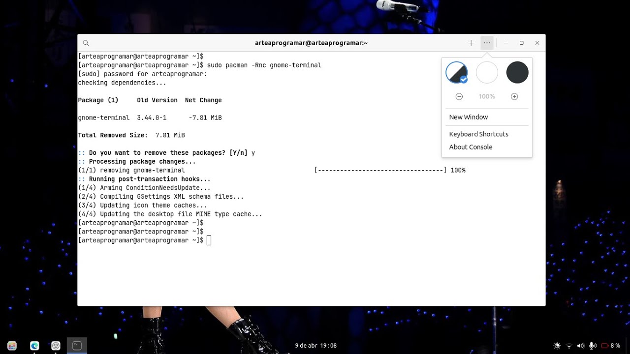Arch-Based | ¿Como instalar Gnome Console? La nueva consola que ...