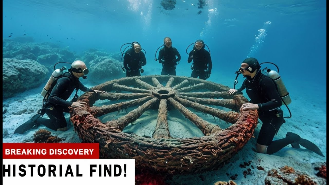 Pharaoh's Chariot Wheel Discovered Beneath the Red Sea – A Creepy ...