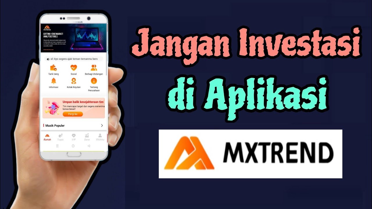 Jangan Investasi di Aplikasi MXTREND! Fakta Sebenarnya Aplikasi MXTREND ...