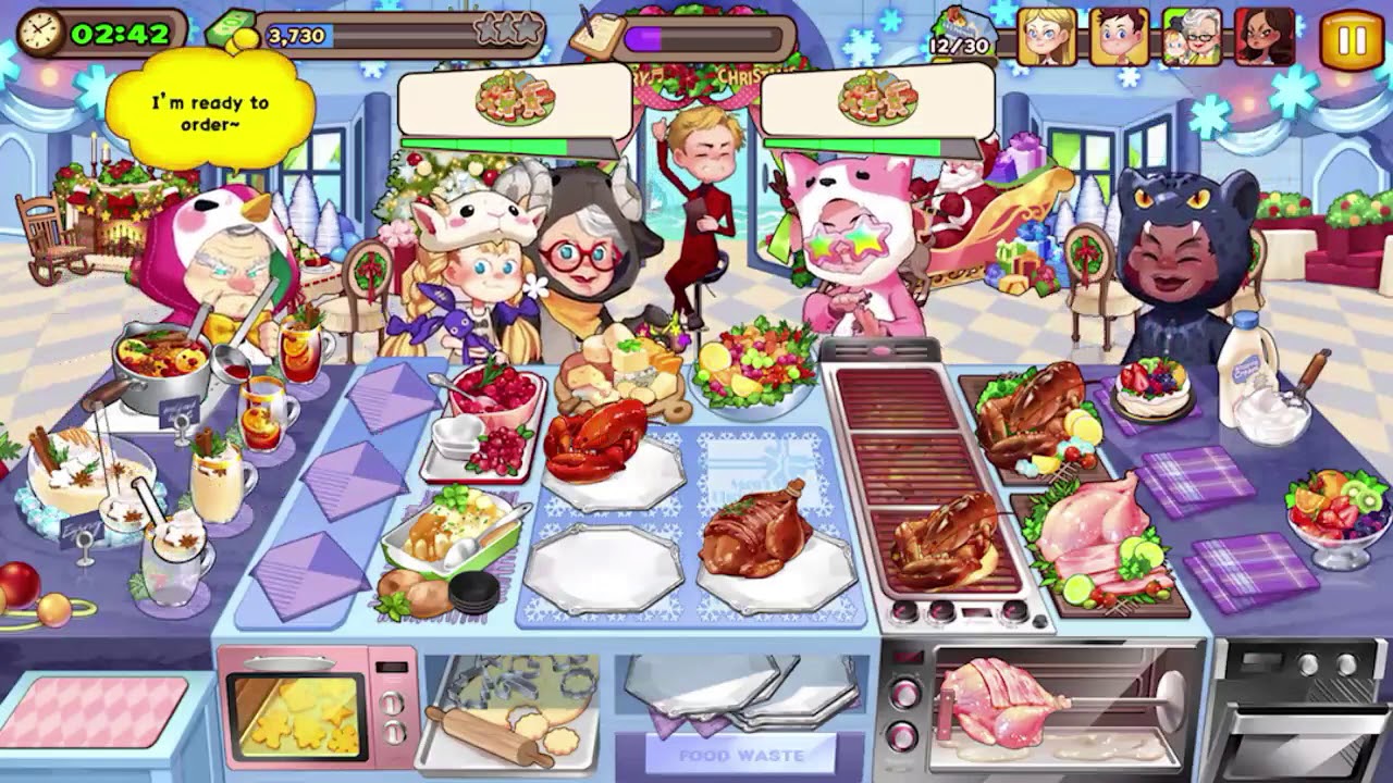 Cooking Adventure - Christmas Party House Master Level 4 - Full Upgrade ...