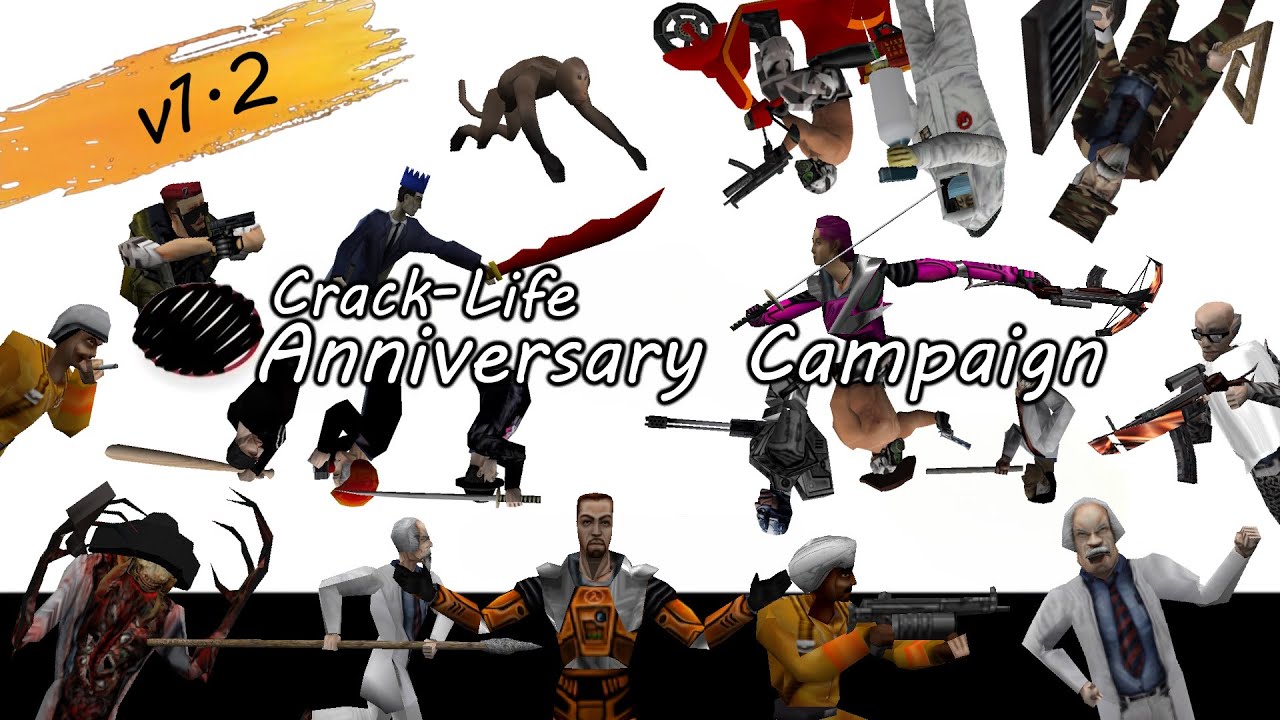 Half Life - Crack-Life Anniversary Campaign v1.2 (Mod Walkthrough ...
