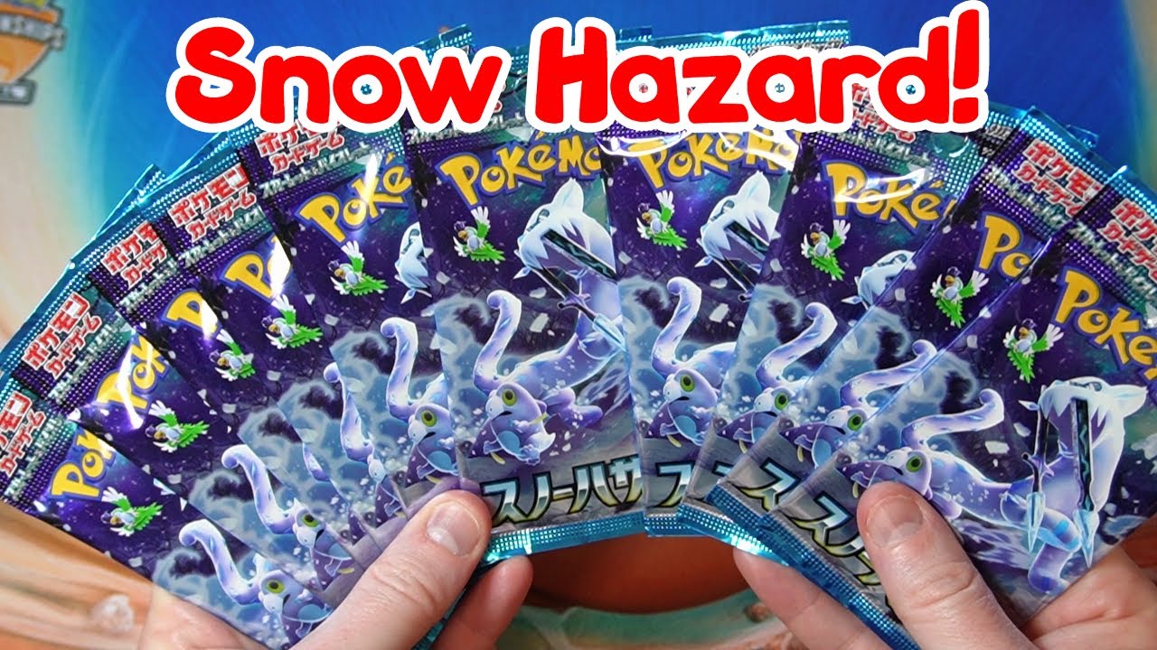 Pokemon TCG Snow Hazard Pack Opening! - YouTube