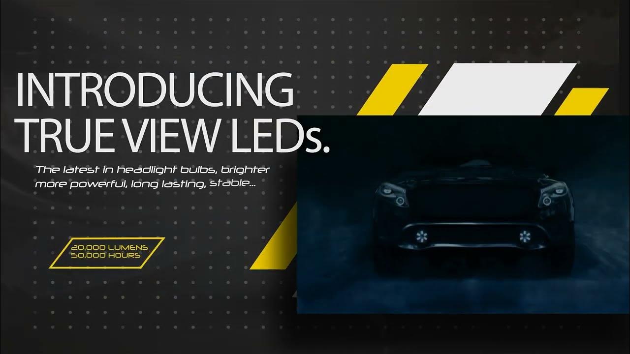 DragonWorks Performance TRUE VIEW 360 LED Headlights - YouTube