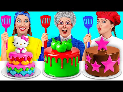 Ben vs Büyükanne Yemek Yapma Mücadelesi | Yaratıcı Yemek Tüyoları Mega DO Challenge