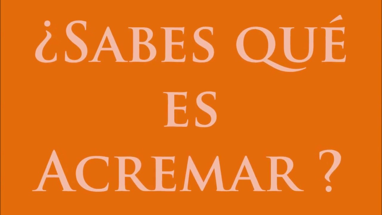 ¿Qué es ACREMAR? - YouTube