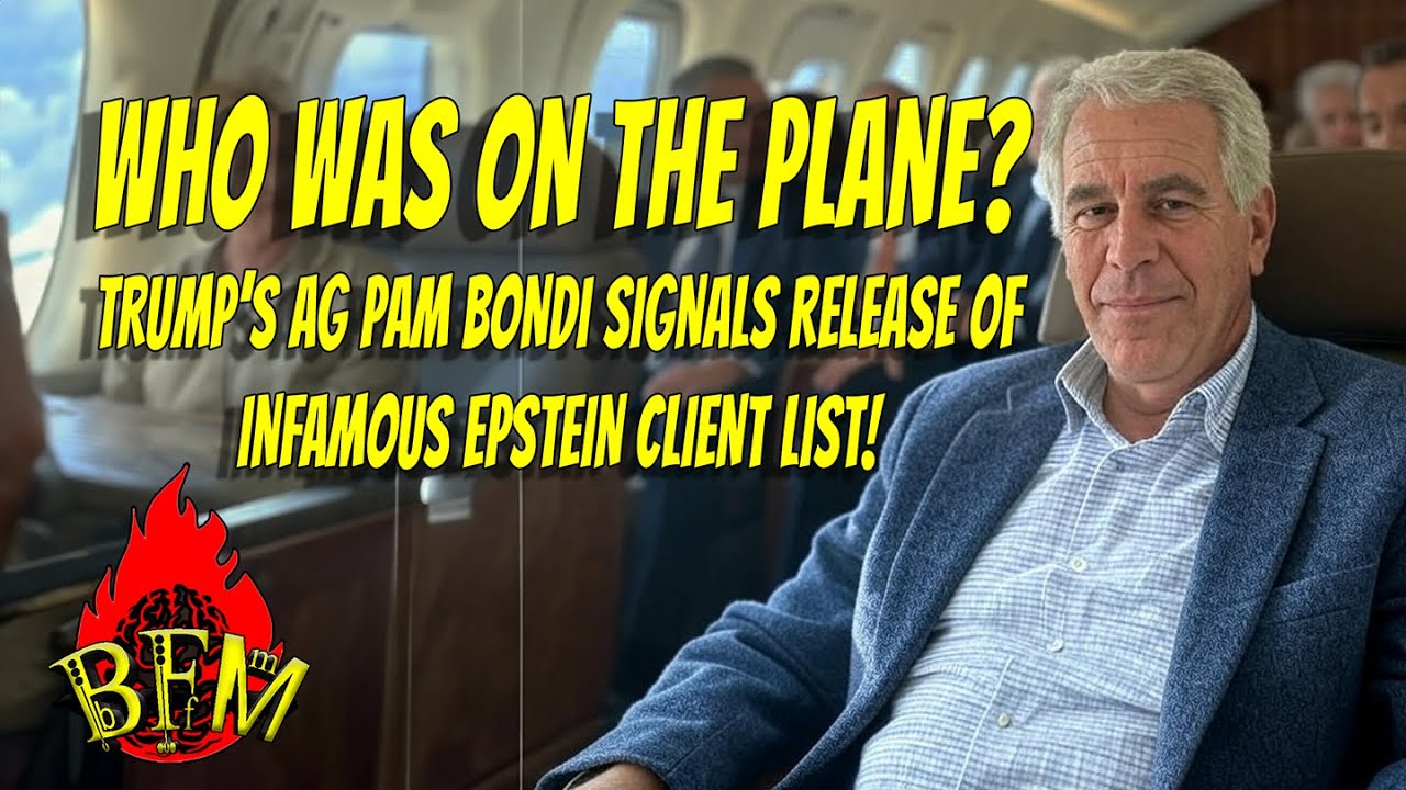 Epstein Client List BOMBSHELL: Pam Bondi's Explosive Release! - YouTube