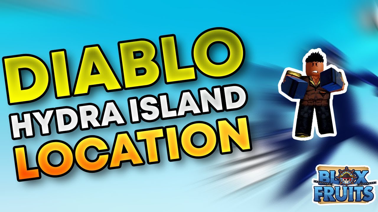 All Diablo Spawn Locations in Hydra Island of BloxFruits - YouTube