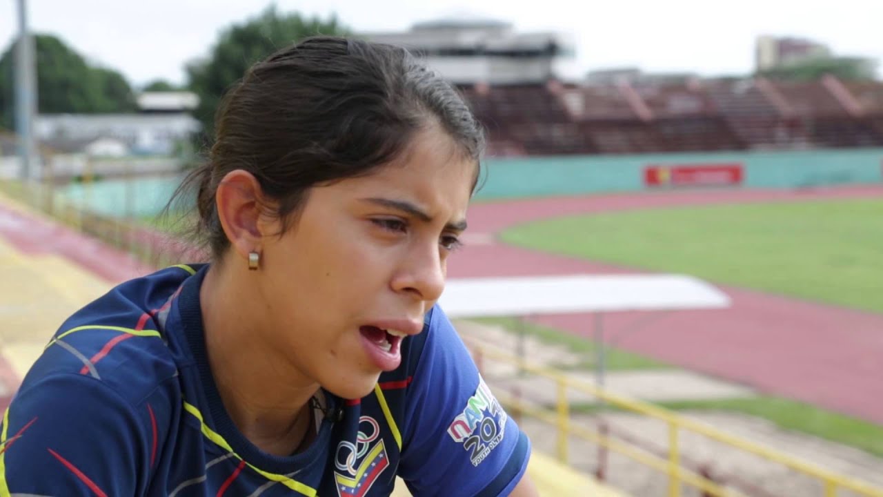 María Simancas, una campeona olímpica en Maracay (parte 1) - YouTube