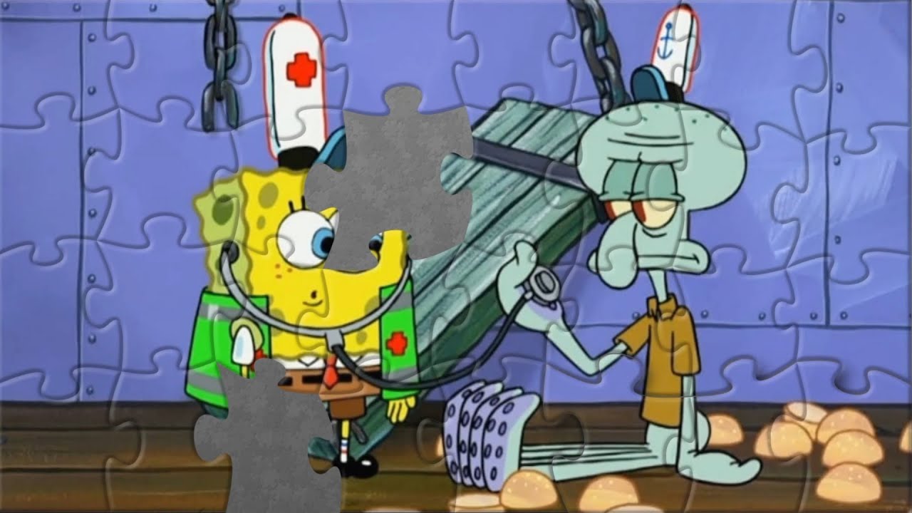 Spongebob and Squidward puzzle | spongebob puzzle | puzzle - YouTube