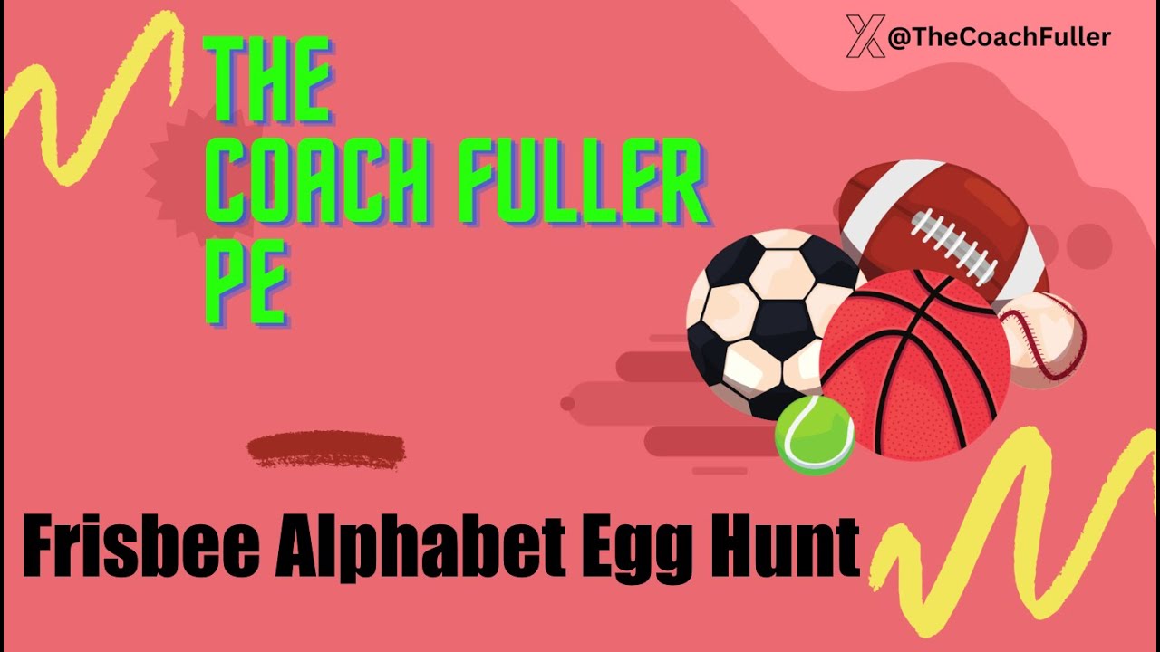 Frisbee Alphabet Egg Hunt - YouTube