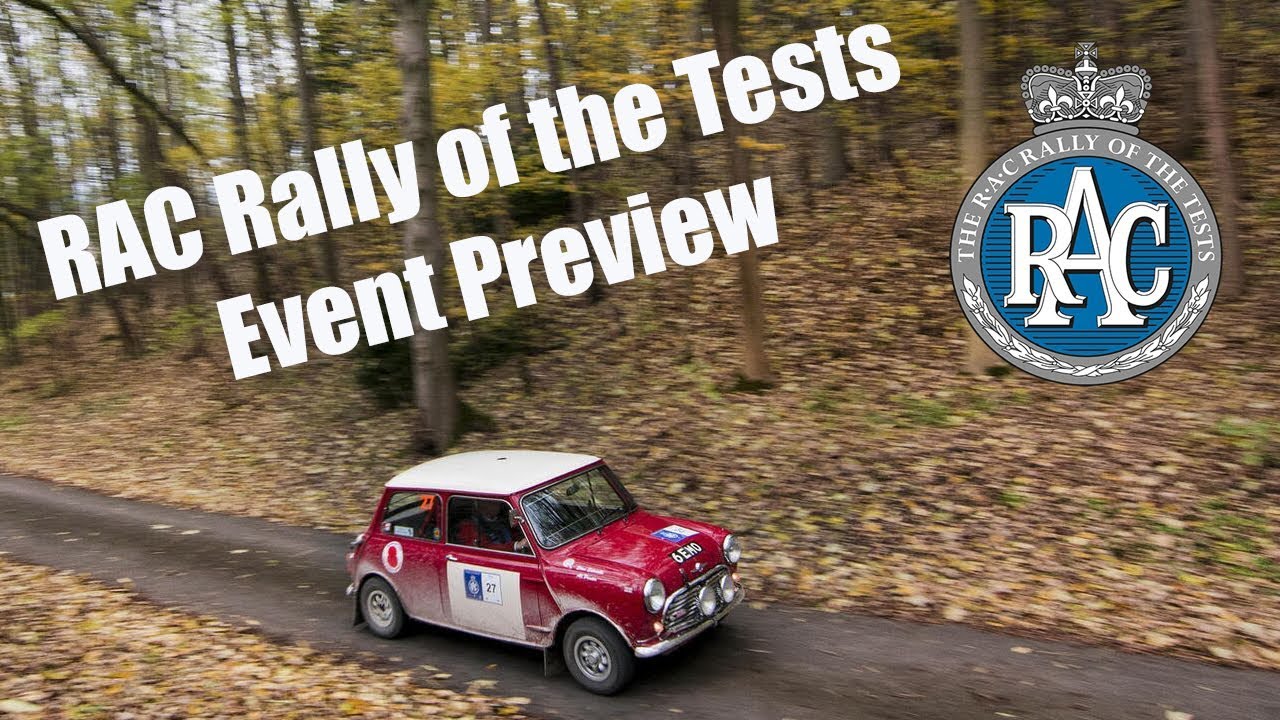 RAC Rally of the Tests 2019 - Event Preview - YouTube