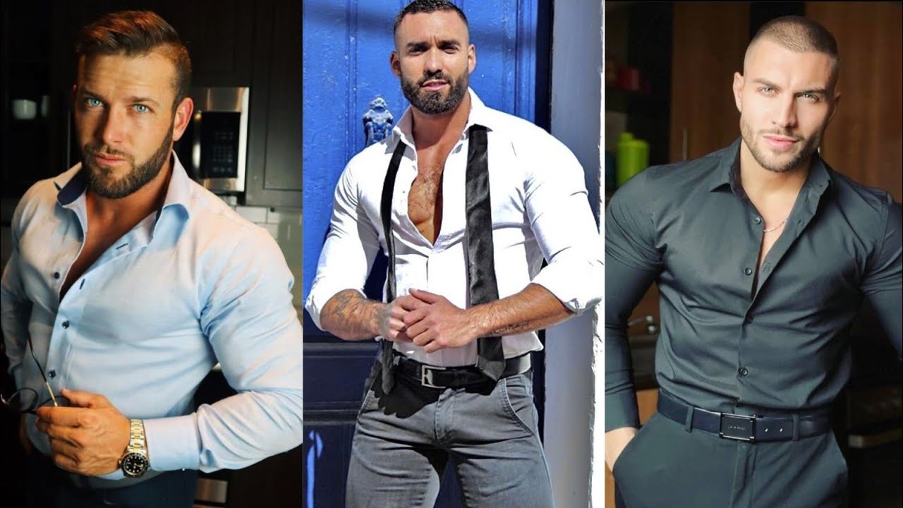 Why Buff Men Love Suits So Much | Buff Guy's In Suit | @ZHFashion - YouTube