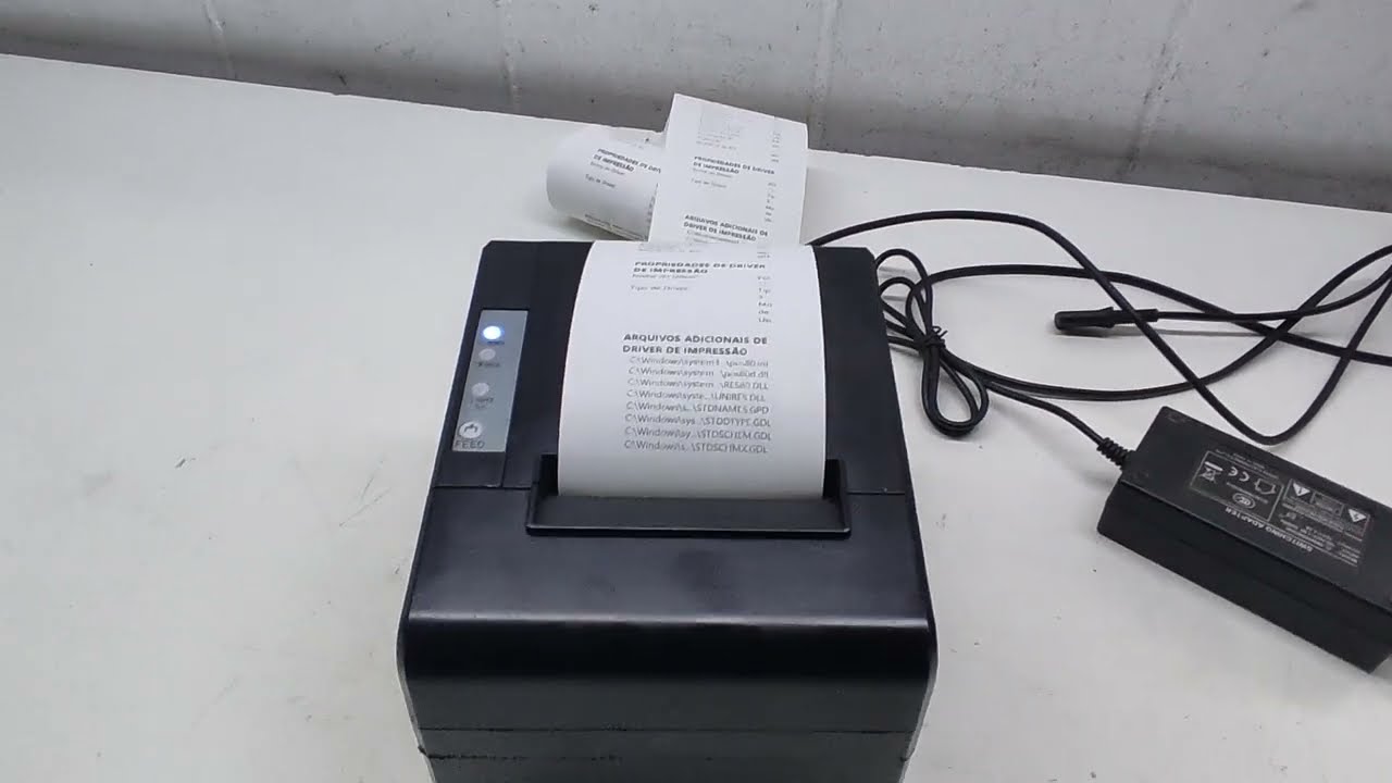 Como fazer a instalação da impressora térmica POS-80 /POS-58 na USB ...