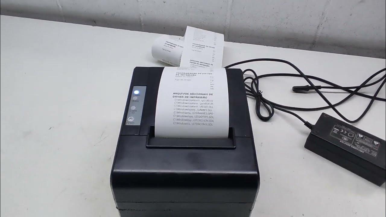 Como fazer a instalação da impressora térmica POS-80 /POS-58 na USB ...