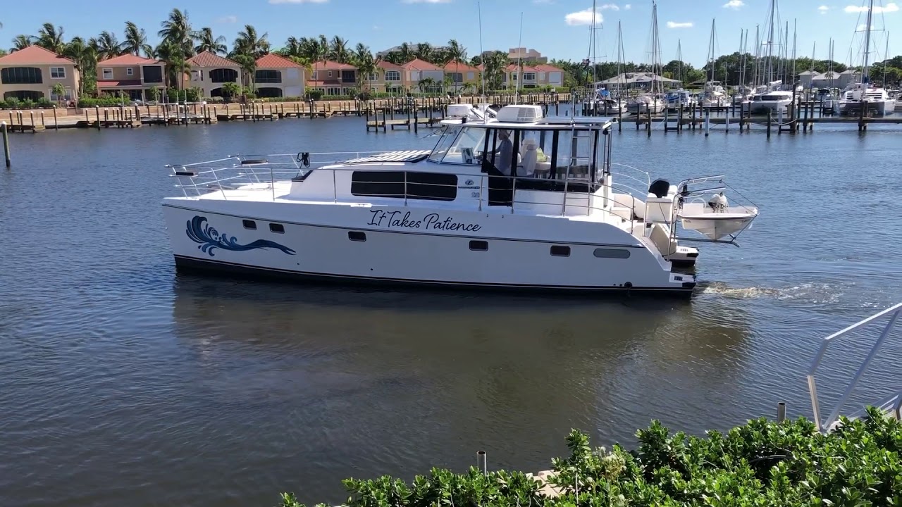 2006 44' Endeavour Trawler Cat For Sale - YouTube