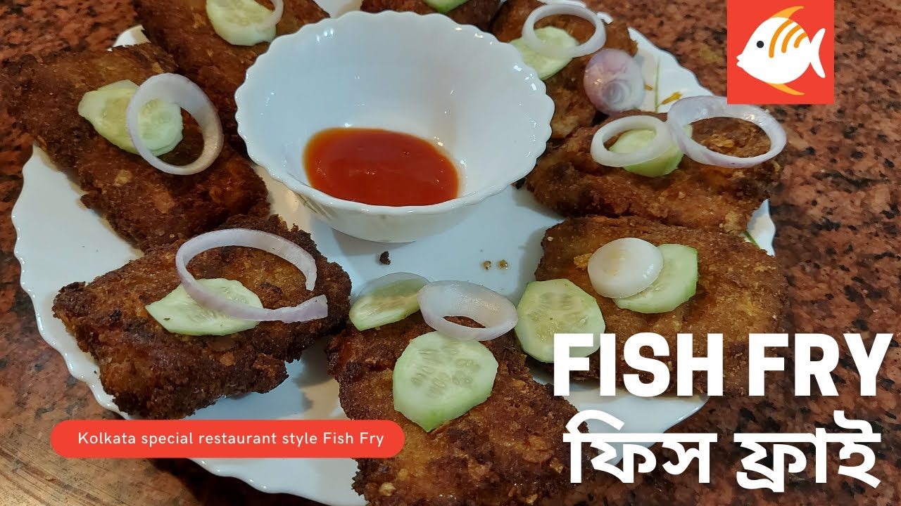 Fish Fry | ফিস ফ্রাই | Bengali Fish Cutlet with Bhetki | Kolkata ...