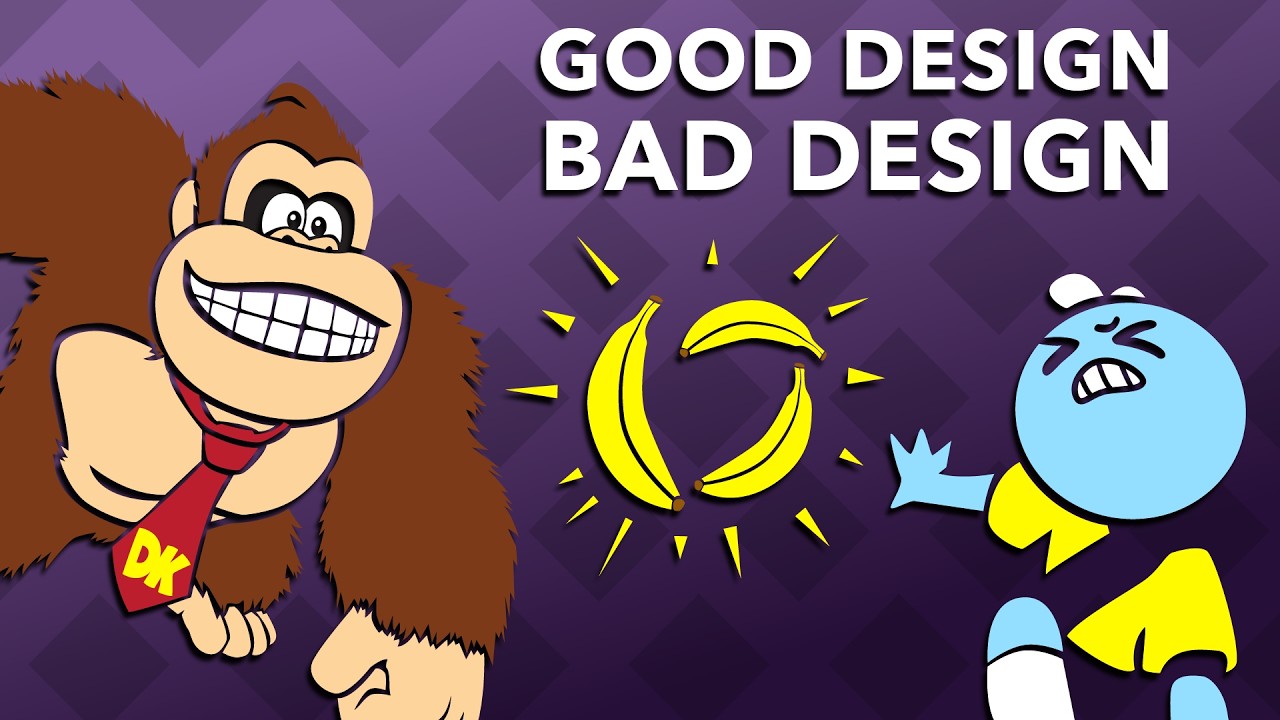 Graphic Design in New Games - Good Design, Bad Design 17 - YouTube