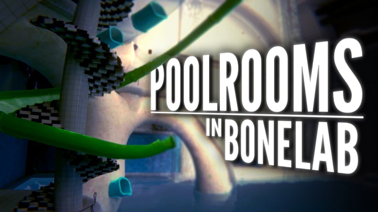 I Explored "THE POOLROOMS" In BONELAB! - YouTube