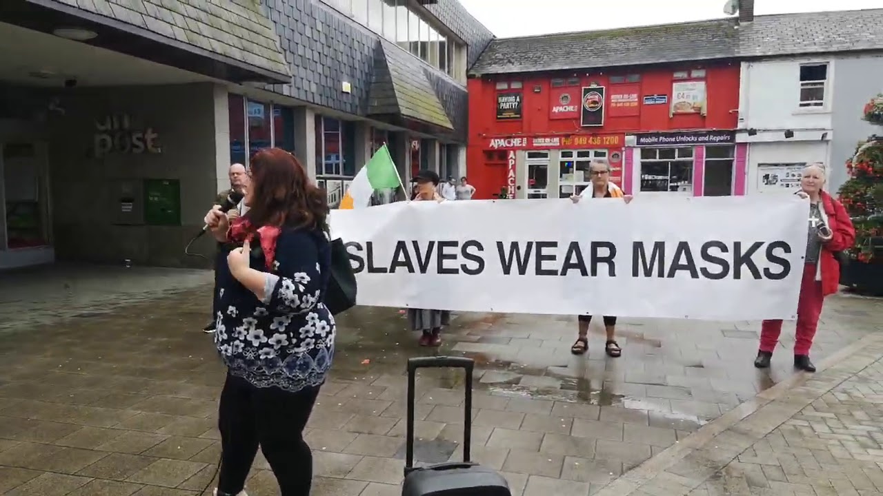 concerned Citizens of Ireland at the Market Square Cavan - YouTube