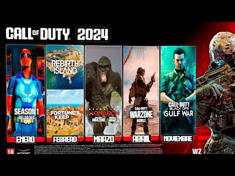 ¡GRAN ROADMAP de CONTENIDO DE MW3 y WARZONE en 2024! Nuevos Eventos ...